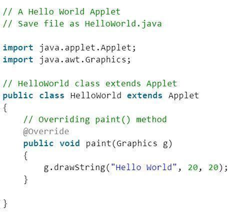 Applet In Java Explained UpGrad Blog