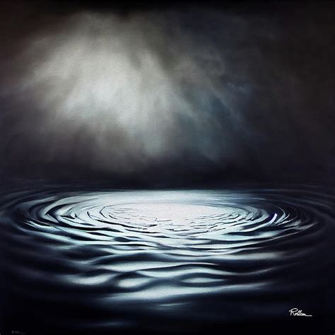 The Spirit Of God Was Hovering Over The Waters Digital Art By Rolleen