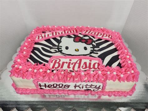 Hello Kitty Sheet Cake Hello Kitty Kitty Happy Birthday