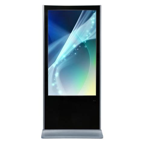 49inch Lcd Floor Standing Interactive Advertising Display Touch Screen With Wind Gw 49eh