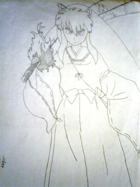 Inuyasha Full Body By Shadriec On Deviantart