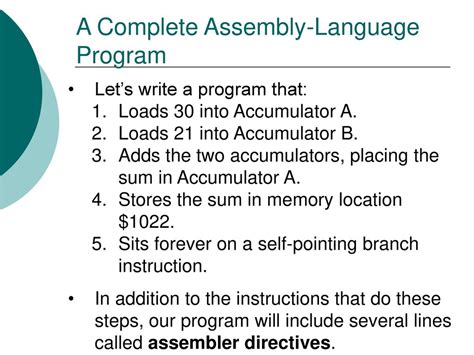 Eet 2261 Unit 3 Assembly Language Load Store And Move Instructions Ppt Download