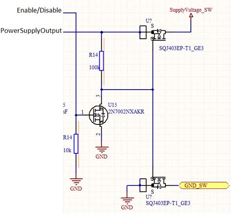 Power Supply Circuit To Enable Disable VCC And GND Electrical Engineering Stack Exchange