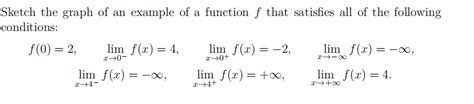 [solved] sketch the graph of an example of a function f t