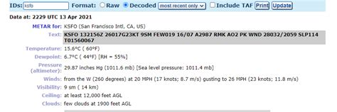 Github Joshjulius Aviation Api Metar React Aviation Weather Decoder Webapp Built With React
