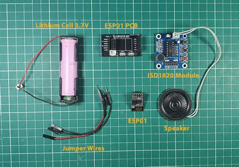 Voice Recording With ISD Module And ESP