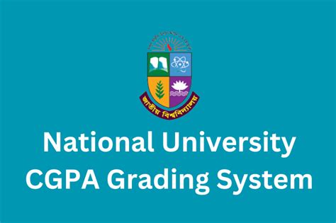 National University Cgpa Grading System