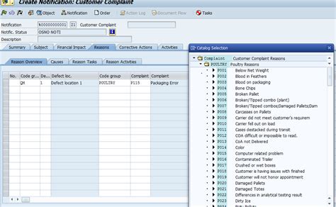 solved how to find a code group with a defect type catalo sap