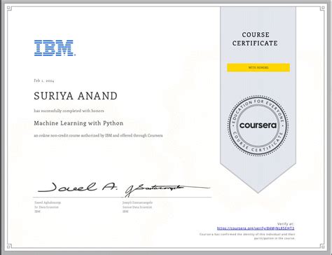 Suriya Anand R On Linkedin Datascience Machinelearning Python Ibm