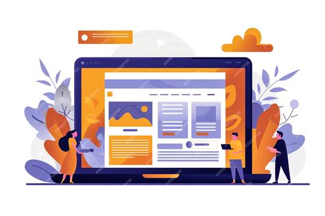 Premium Photo Web Development Programmer Engineering And Coding Website On Augmented Reality