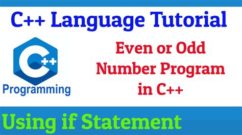 1 c even or odd number program using if c program to check
