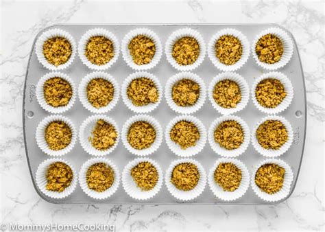 Easy Eggless Mini Cheesecakes Mommys Home Cooking