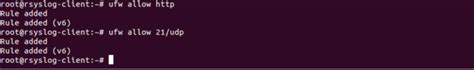 Ubuntu Firewall UFW Configure Open Close Ports Enable Disable