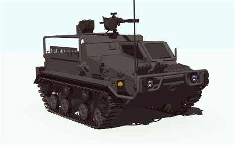 Concept Of Light Tracked Armored Tactical Vehicle Visit The Website To