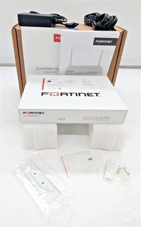 Fortinet Fortigate 61e Security Firewall Appliance With Ac Adapter Box Manual New