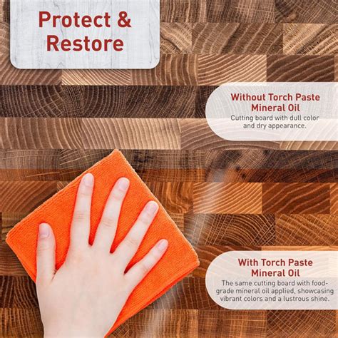 Torch Paste Mineral Oil Food Grade Pure Conditioner For Cutting