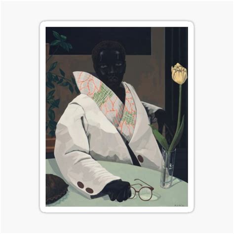 Portrait Of A Curator In Memory Of Beryl Wright 2009 Sticker For