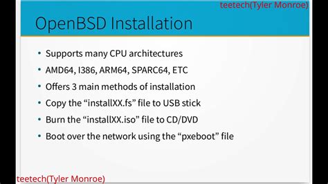 Openbsd Network Firewalling Course Youtube