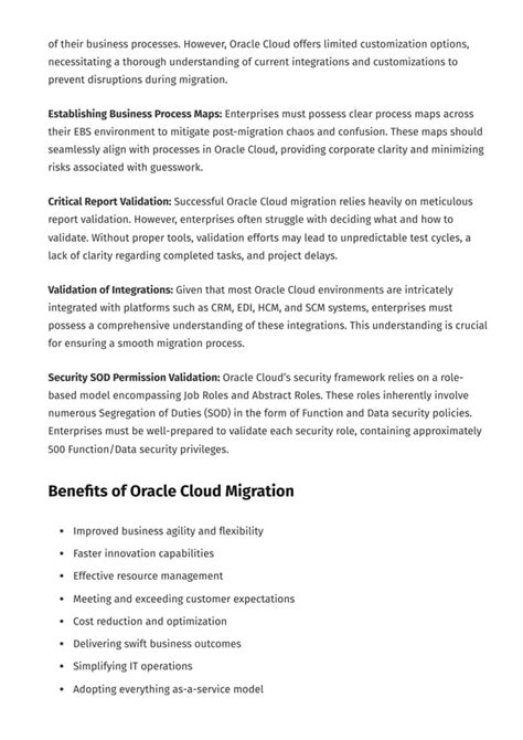 Guide To Oracle Cloud Migration Strategies Considerations And Opkey Automation Pdf