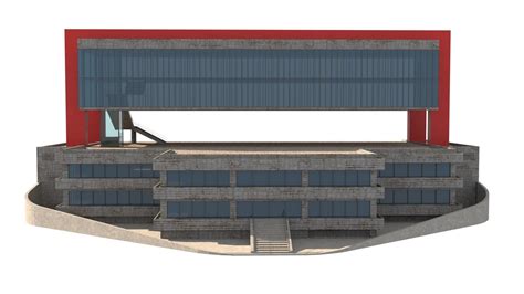 Masp Museum 3d Model Cgtrader