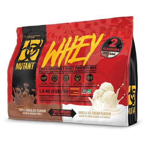 Mutant Whey 2 Flavours One Bag (1,8 kg) - купить Протеин Mutant в Киеве ...