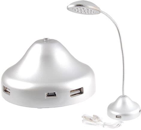 LED Desktop Lamp With USB Hub GeekAlerts