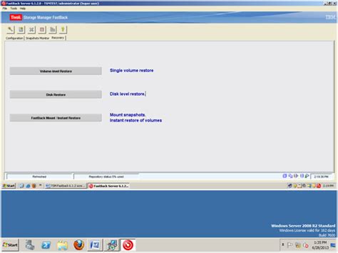 How To Restore Client Data From Tsm Fastback Server Repository Storage And Backup Tutorials