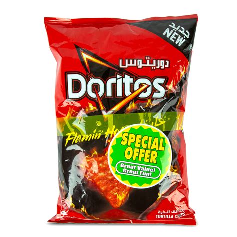 Doritos Tortilla Chips Assorted Value Pack 2 X 180 G Online At Best Price Lulu Bahrain