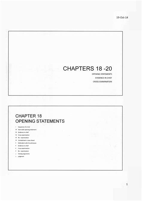 Chapter 18 20 Notes Studocu