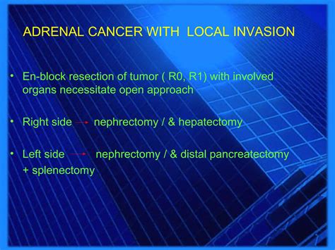 Laparoscopic And Open Surgery In Adrenal Malignancy Γιώργος Ζωγράφος Γιατρός Χειρουργός Ppt