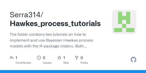 Github Serra314hawkesprocesstutorials The Folder Contains Two Tutorials On How To