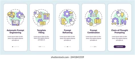 Sop Format Types Onboarding Mobile App Stock Vector Royalty Free 2529940457 Shutterstock