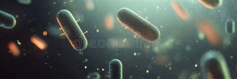 Exploring The Intricate World Of 3d Rendered Microbes In A Dynamic Environment Generative Ai