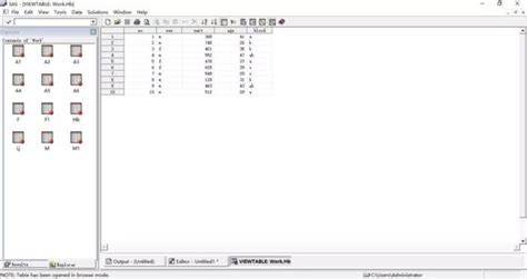 图解SAS软件统计分析一基本知识和界面操作 Public Library of Bioinformatics