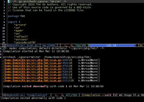 Writing Go In Emacs Dominik Honnef