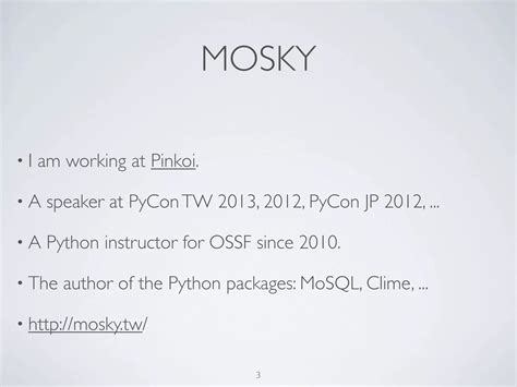 Learning Python From Data Ppt