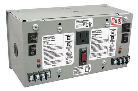 Class Transformer Enclosed V AC Input Voltage Transformer Grainger