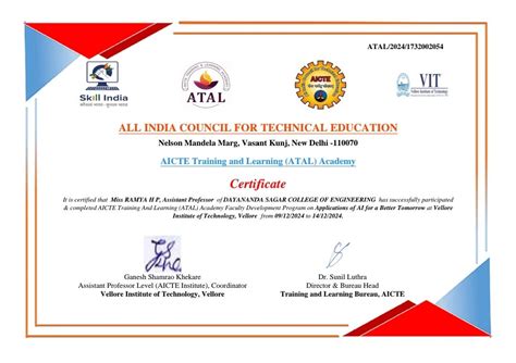 Ramya H P On Linkedin Artificialintelligence Fdp 10 Comments