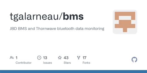 Github Tgalarneau Bms Jbd Bms And Thornwave Bluetooth Data Monitoring