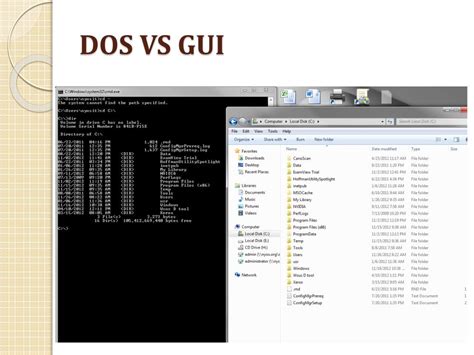 PPT Command Line Interface PowerPoint Presentation Free Download ID