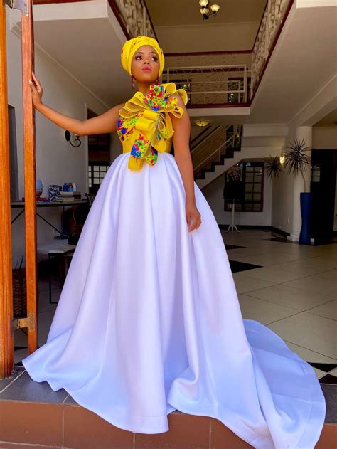 Tsonga Wedding Dress By Tomi R South African Traditional Dresses