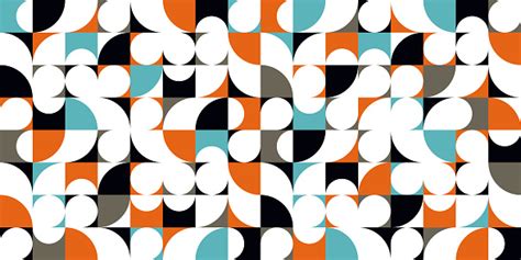 추상 벡터 기하학적 원활한 패턴 색상 간단한 기하학적 요소는 타일 배경 화면 또는 웹 사이트 배경을 반복 복고풍 스타일의 배경 설계 벡터에 대한 스톡 벡터 아트 및 기타