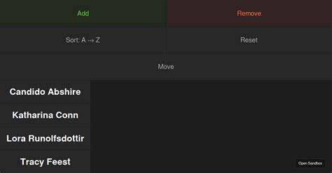 Framer Motion List Transitions Forked Codesandbox