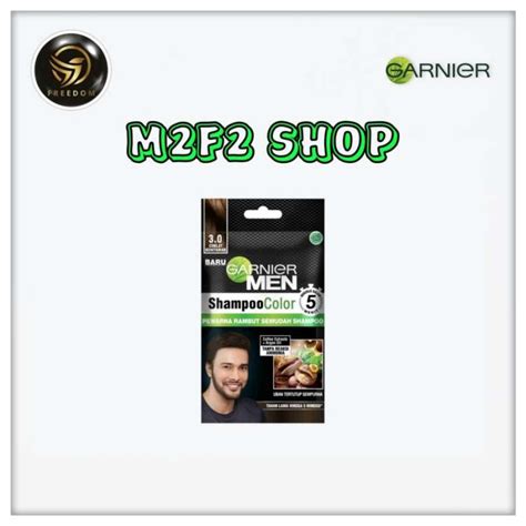 Promo Garnier Men Shampoo Color 3 0 Dark Brown Pewarna Rambut Semudah