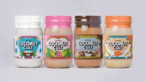 Citrusy Probiotic Coconut Yogurts Coconut Cult Yogurts