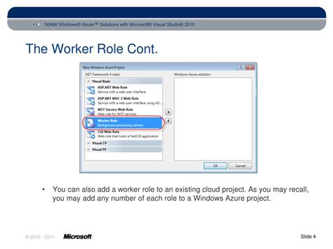 Ppt Windows Azure Worker Role Powerpoint Presentation Free Download Id1697437