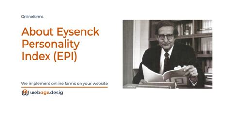 About The Eysenck Personality Inventory Epi