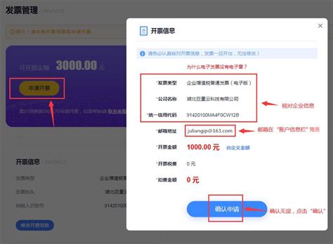 巨量企业增值税普通发票（电子发票）开具教程 巨量ip代理