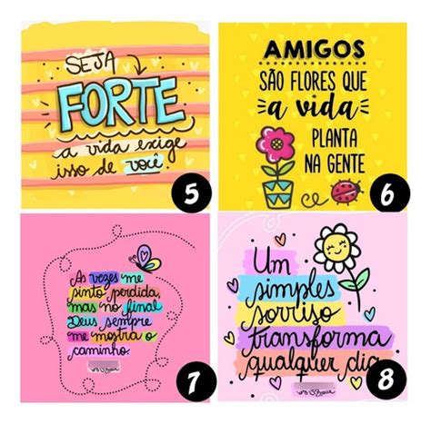 Chaveiro Post It Com Frases Motivacionais 5 Unidades Parcelamento