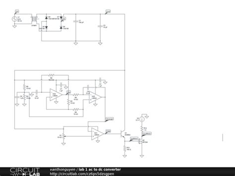 Lab 1 Ac To Dc Converter Circuitlab
